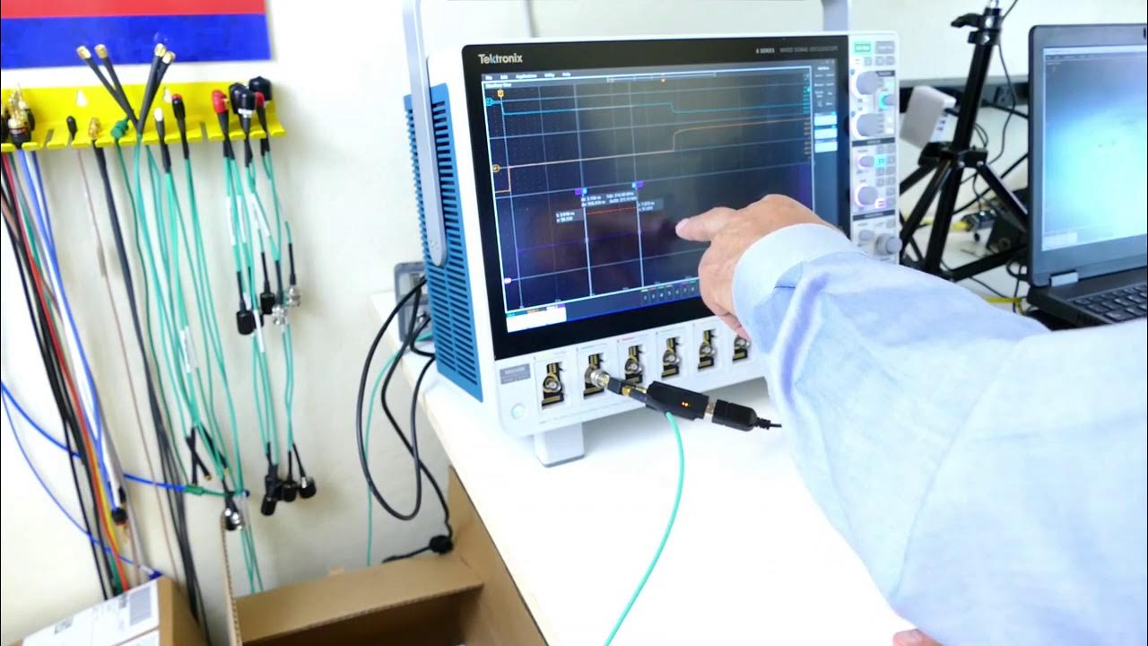 Measuring Impedance Using TDR Techniques on an Oscilloscope - YouTube