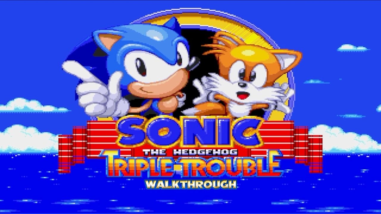 Sonic Triple Trouble 16-Bit (Sonic Fan Game) | Walkthrough - YouTube