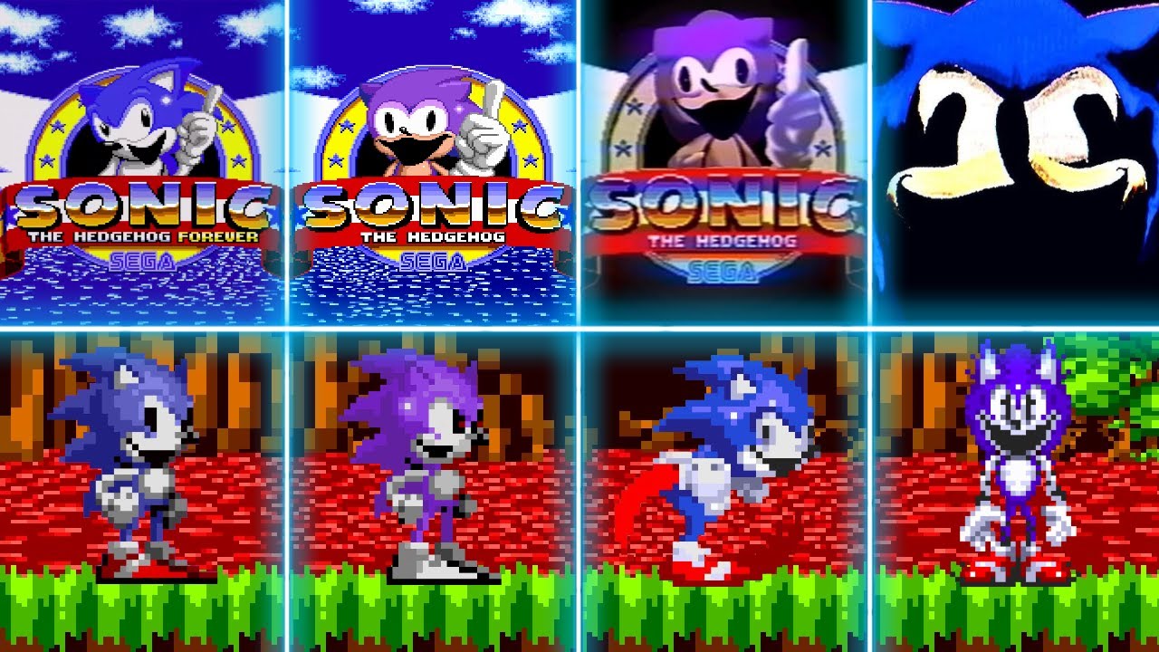 Evolution of Needlem0use VHS Mods - Sonic.EXE Collection - YouTube