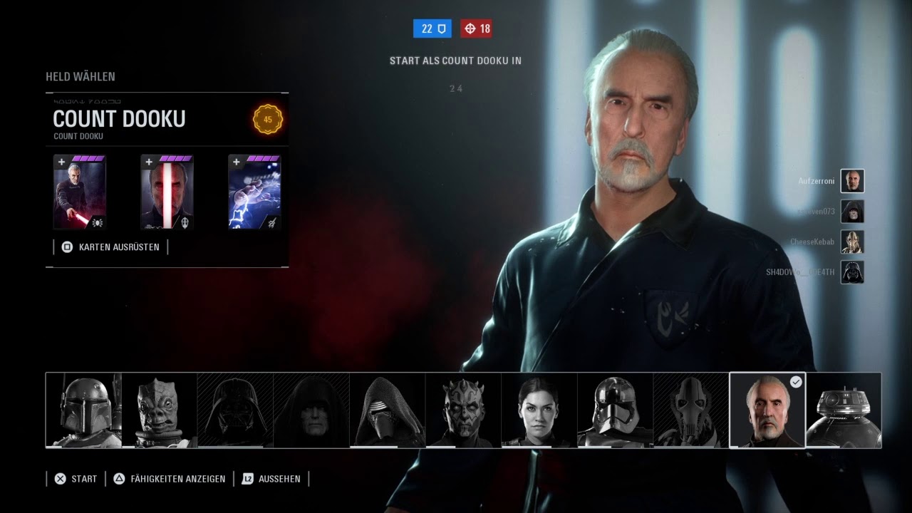Count Dooku Gameplay (Star wars Battlefront 2) - YouTube