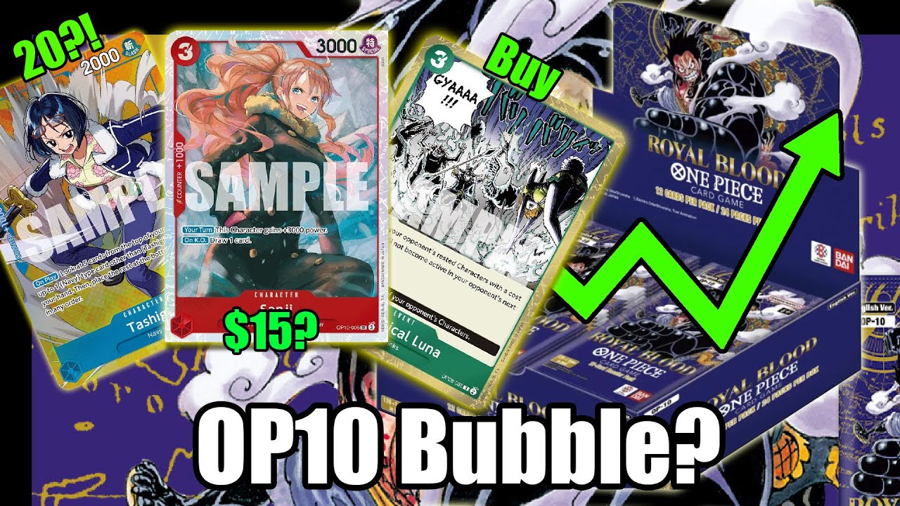 [OP10] One Piece Bubble Is Starting?! Market Watch | One Piece Card ...