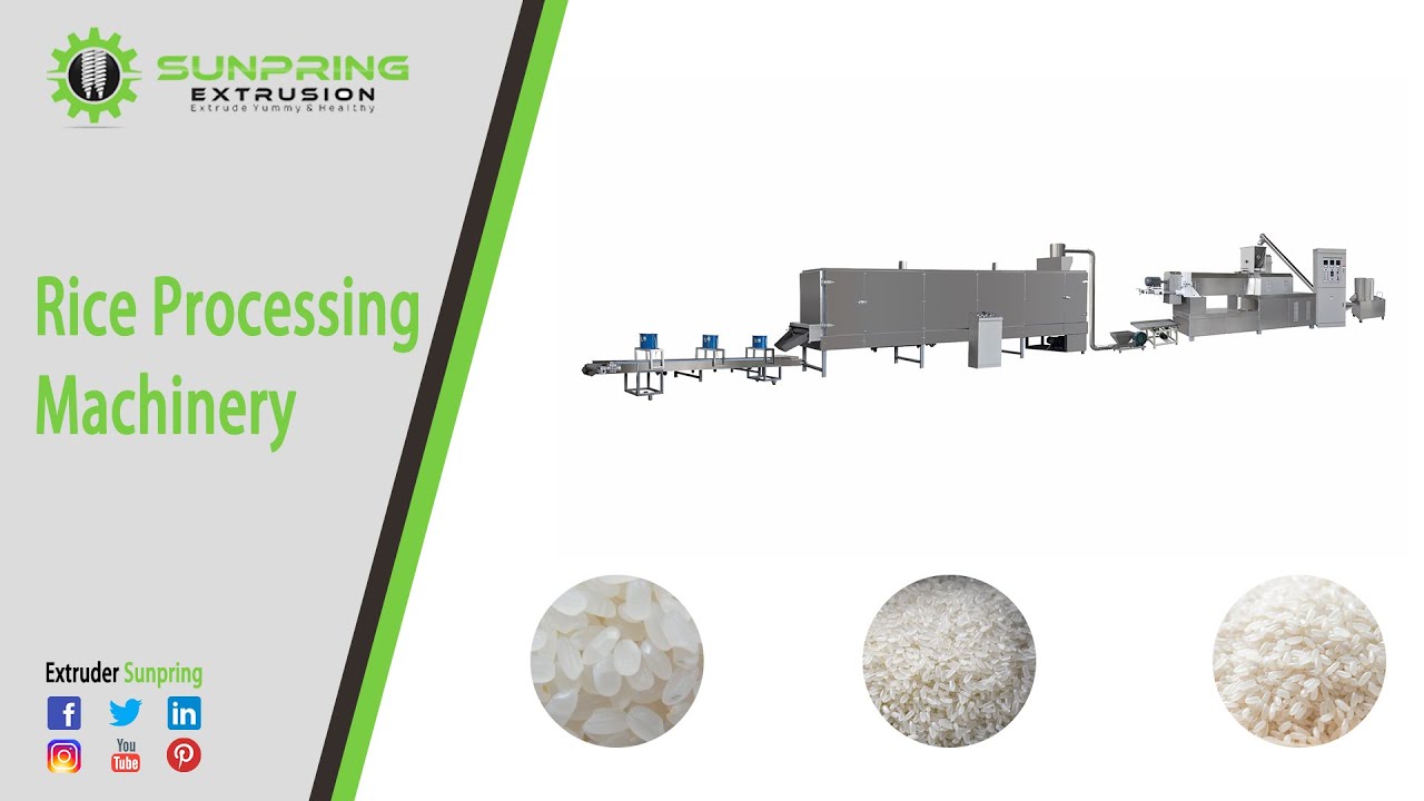Rice Processing Machine/Fortified rice/Nutritious rice/Artificial rice ...