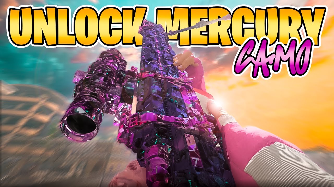 NUEVO MERCURY CAMO: Modern Warfare 3 - YouTube