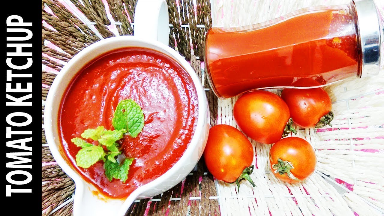 Tomato Ketchup Recipe | Homemade Tomato Sauce - YouTube