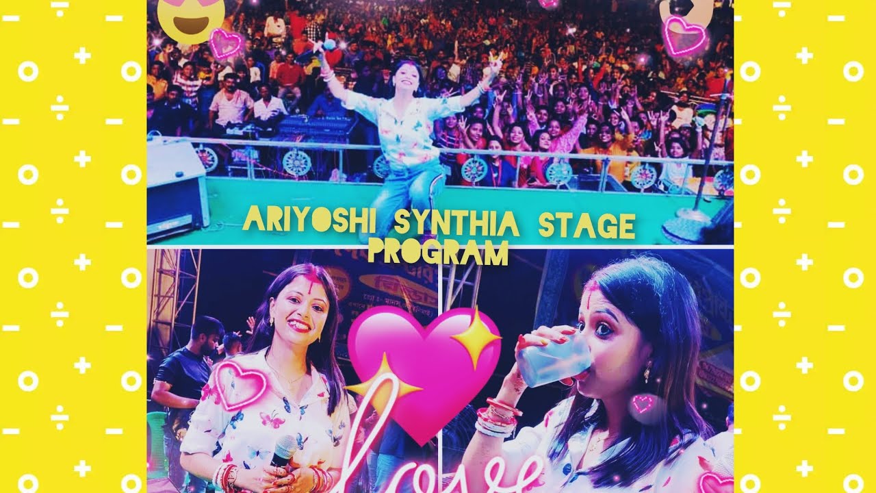 Ariyoshi synthia stage program - YouTube