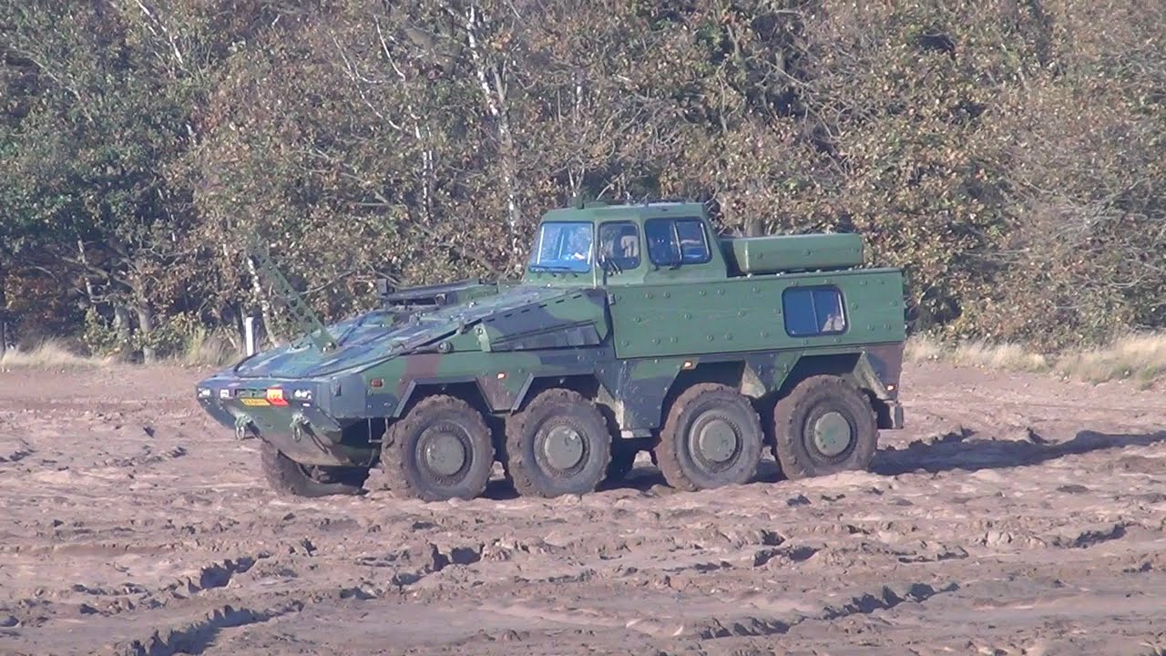 Armored wheeled vehicle - Boxer movie - YouTube