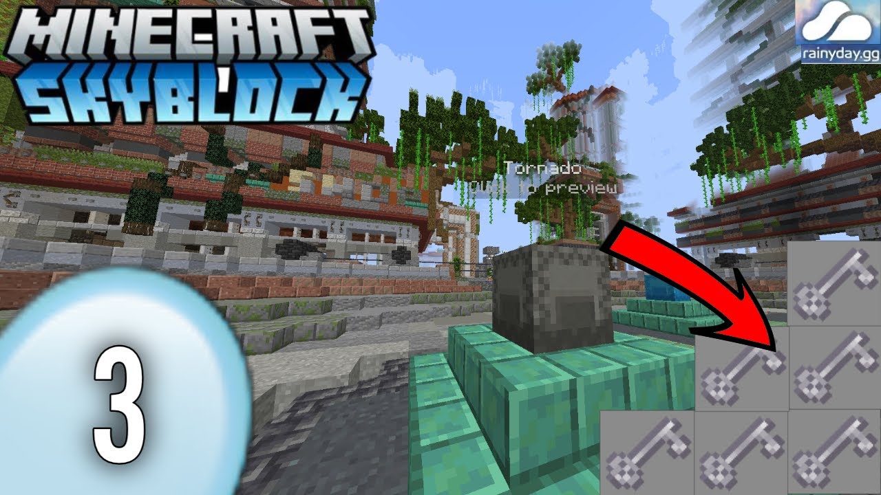 Opening Our First Crate Keys SkyBlock (EP3) - YouTube