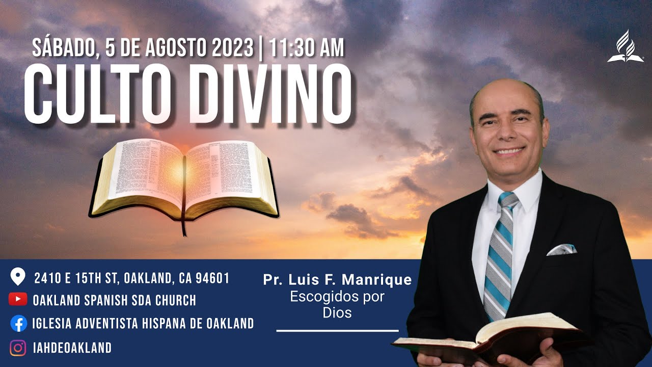 Escogidos por Dios - Pr. Luis F. Manrique - YouTube