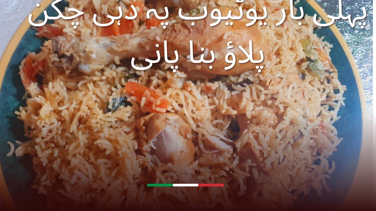 Dahi chicken pulao banane ka tarika| dahi chicken yakhni pulao recipe ...