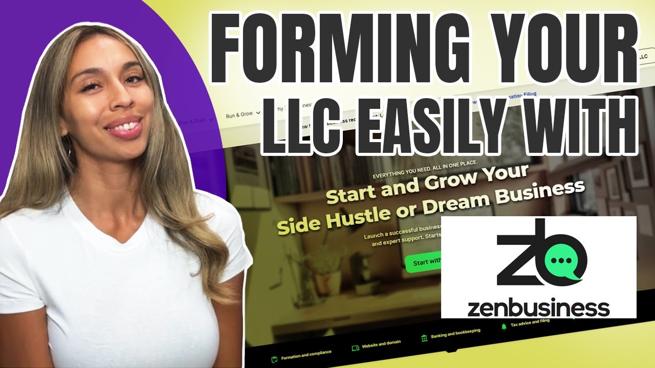 How to Easily Form an LLC With ZenBusiness - YouTube