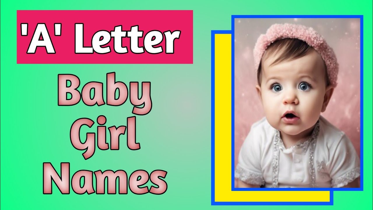 A Letter Baby Girl Names | New A Letter Name | Baby Names A Letter ...