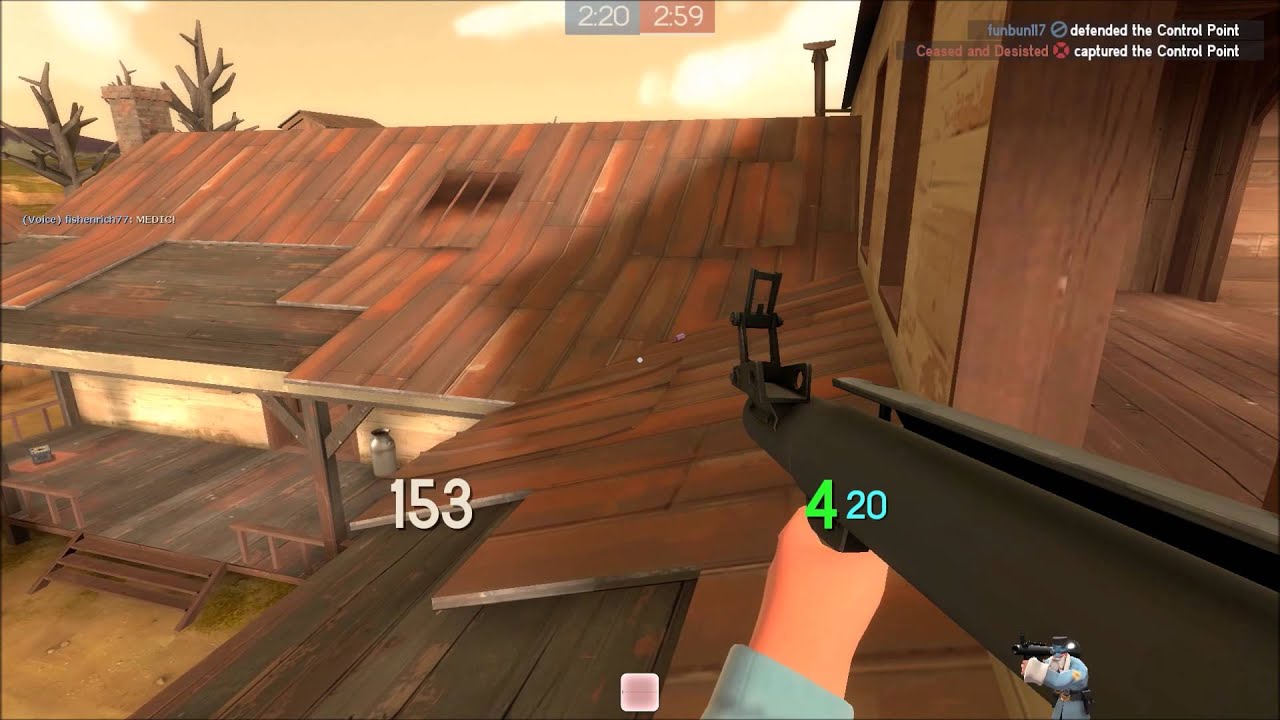 Shooting Feet on Harvest (18-0) - Soldier TF2 Commentary - YouTube