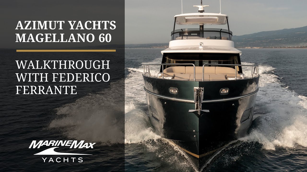 Full In-Depth Yacht Tour with Federico Ferrante | All-New Azimut ...
