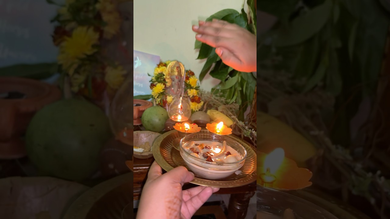 Vinayakudu THANK YOU Cheppadu😇….Undralla payasam ️…..#shorts #cooking # ...