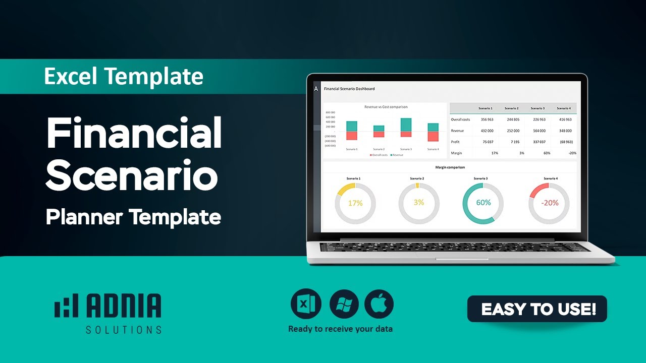 Financial Scenario Planner Template - YouTube