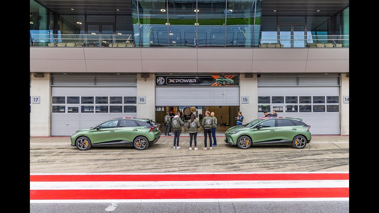 Der MG4 Electric XPOWER auf Rekordjagd am Red Bull Ring ⚡ - YouTube