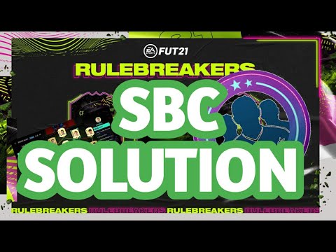 how to do rule breakers sbc fifa 21 | we packed a rule breakers card ...