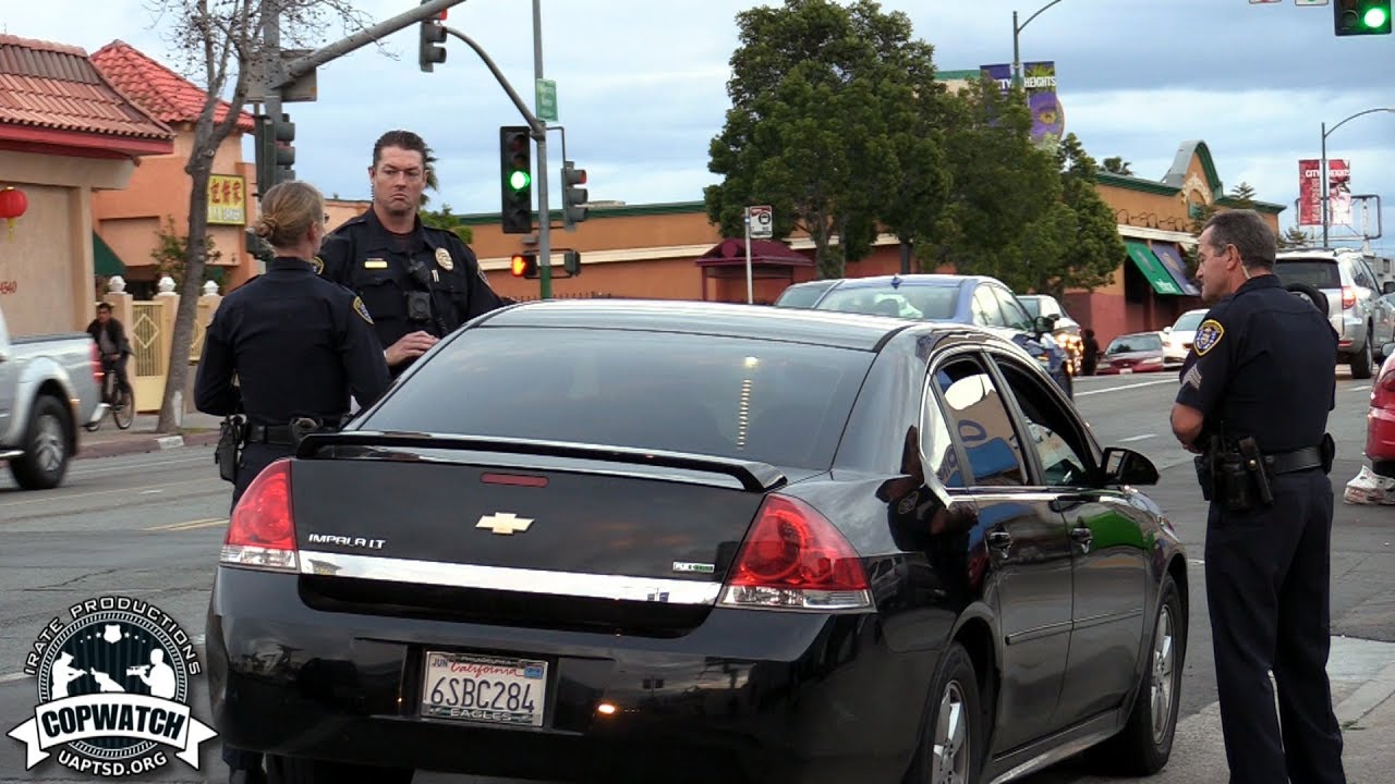 Copwatch | Gang Unit Pretext Traffic Stop - YouTube
