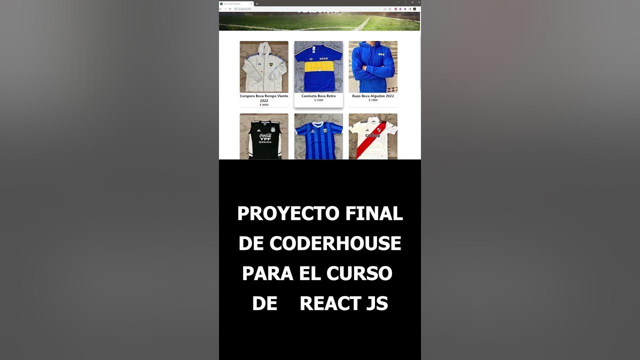 Mis Proyectos En Coderhouse Curso De React Js Parte 3 Youtube 8387