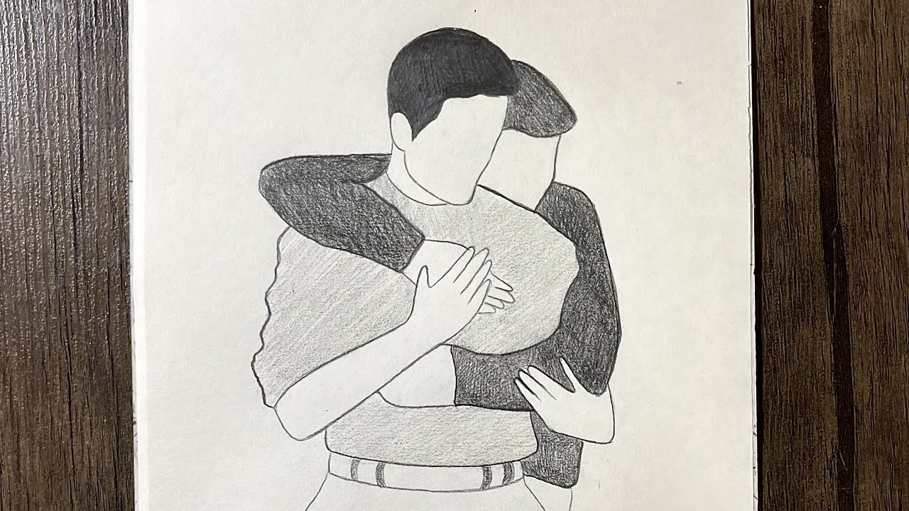 how to draw Chandler Bing & Joey Tribbiani for FRIENDS | cool pencil ...