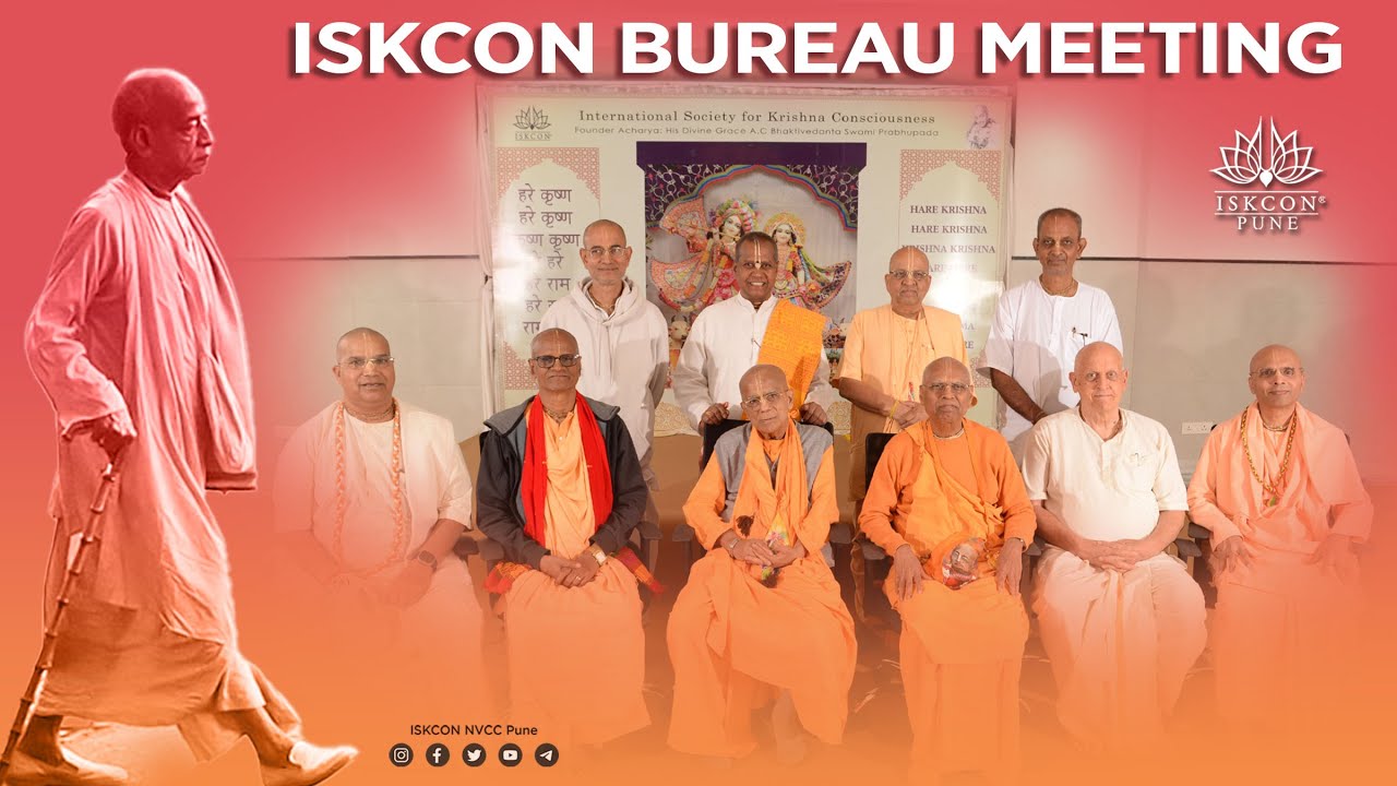 ISKCON BUREAU MEETING 2022 @ISKCONNVCCPune - YouTube