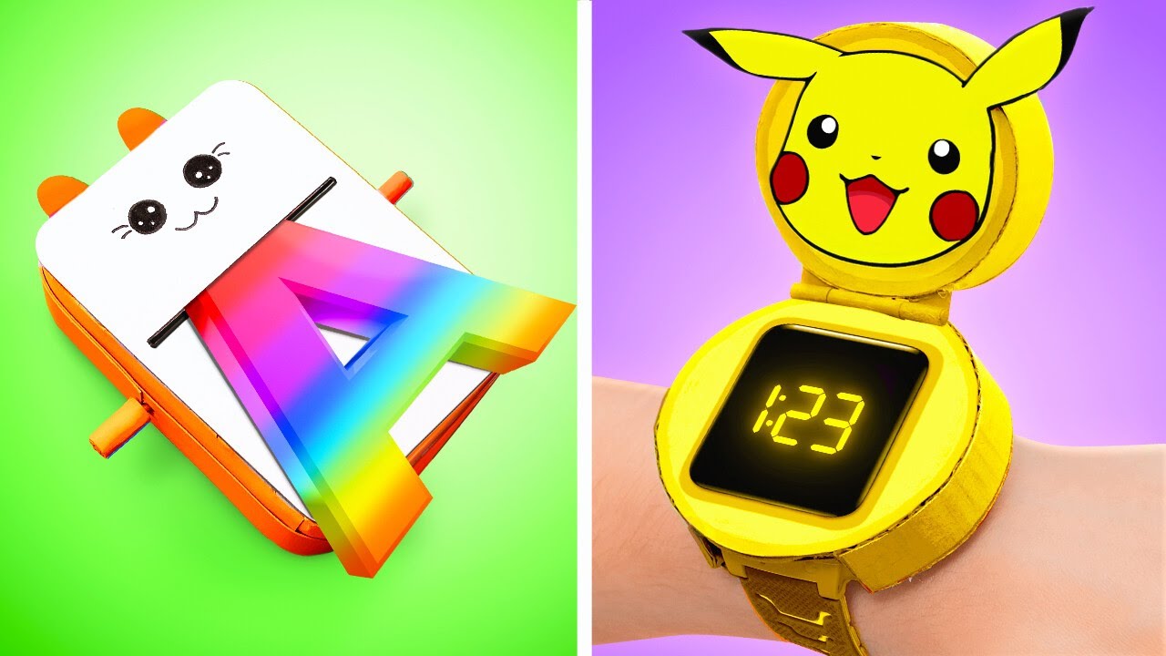 NEXT-LEVEL CARDBOARD HACKS || DIY Magic! Genius Crafts You’ve Gotta Try ...