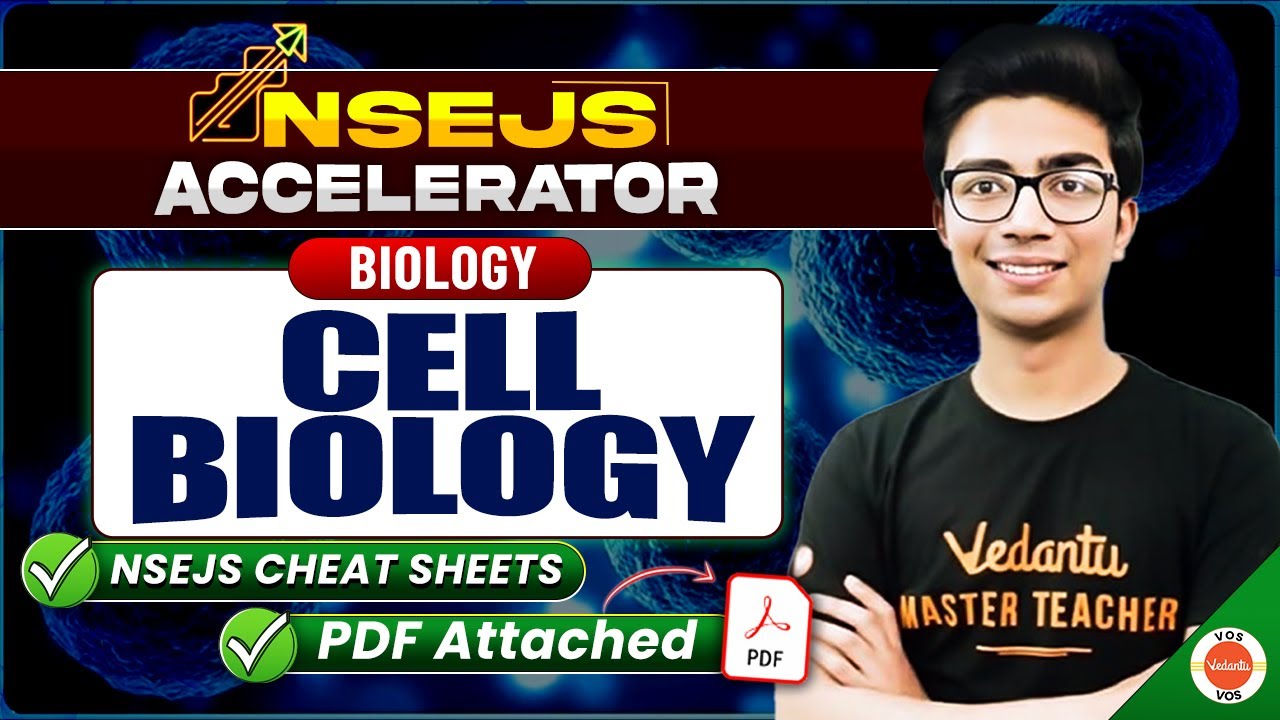 Cell Biology | NSEJS Accelerator | Most Important Topics | NSEJS 2024 ...
