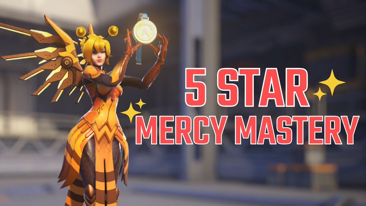 Mercy Hero Mastery - 5 Stars on every level! - Overwatch 2 - YouTube