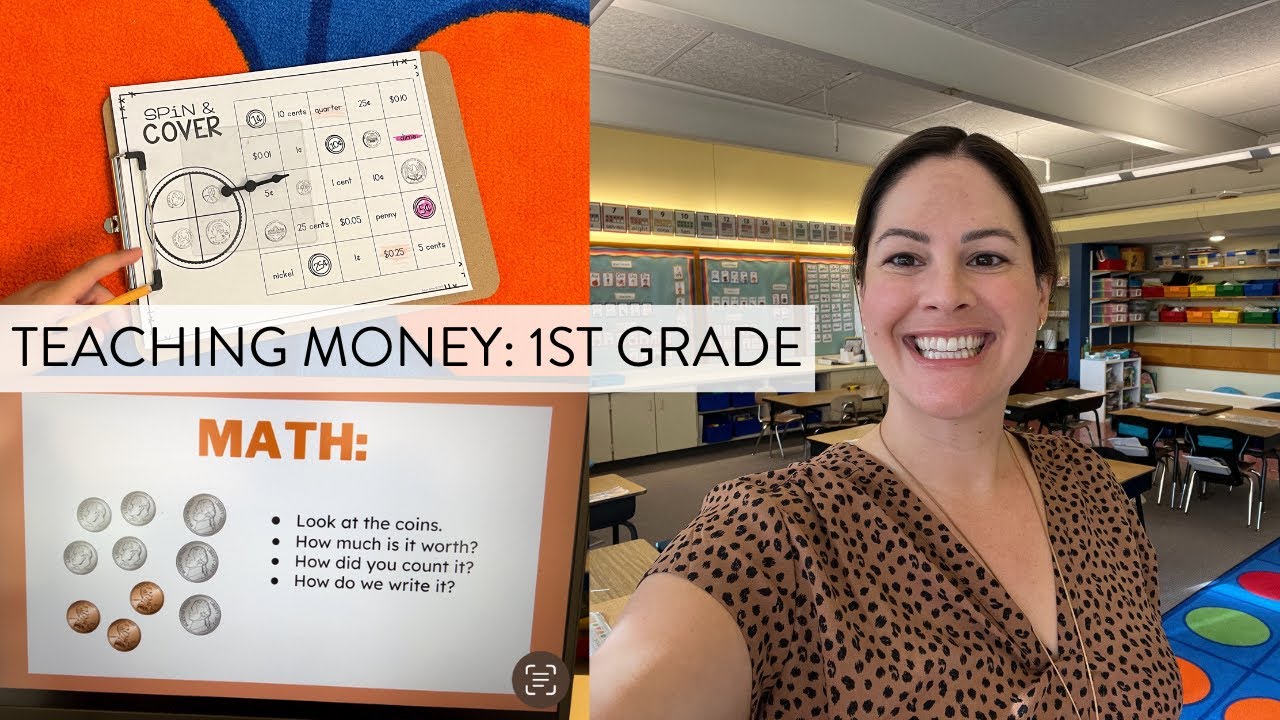 Teaching Money in First Grade // End of year lessons and activities in ...