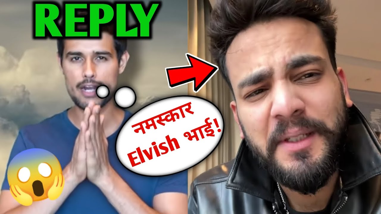 Dhruv Rathee Meet With Elvish Yadav After Controversies Elvish Yadav