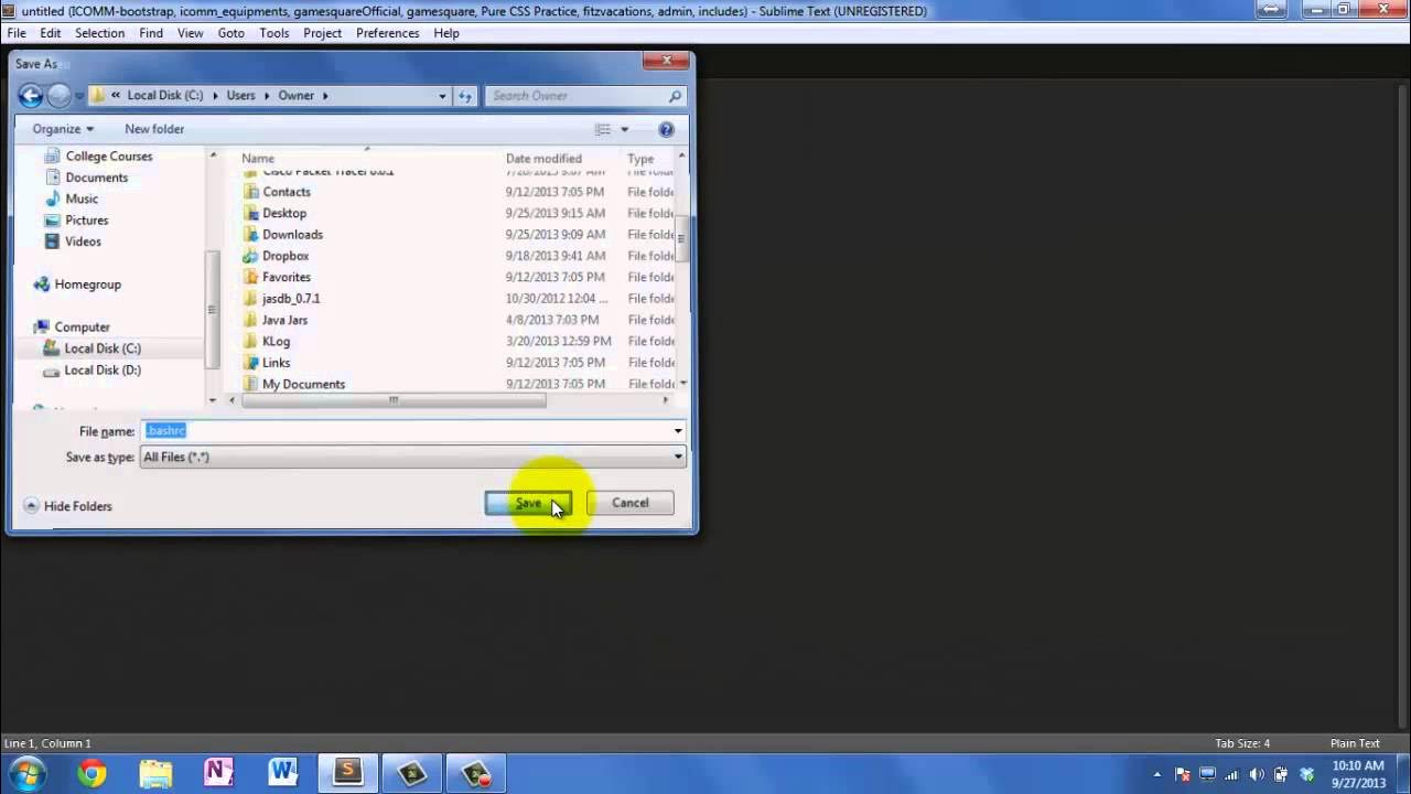 How to Make Custom Functions and Aliases with .bashrc on Windows - YouTube