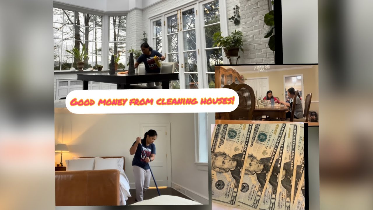 Can You Guess How Much I Make From Cleaning Somebody Else House? 😳😳😳😳 ...