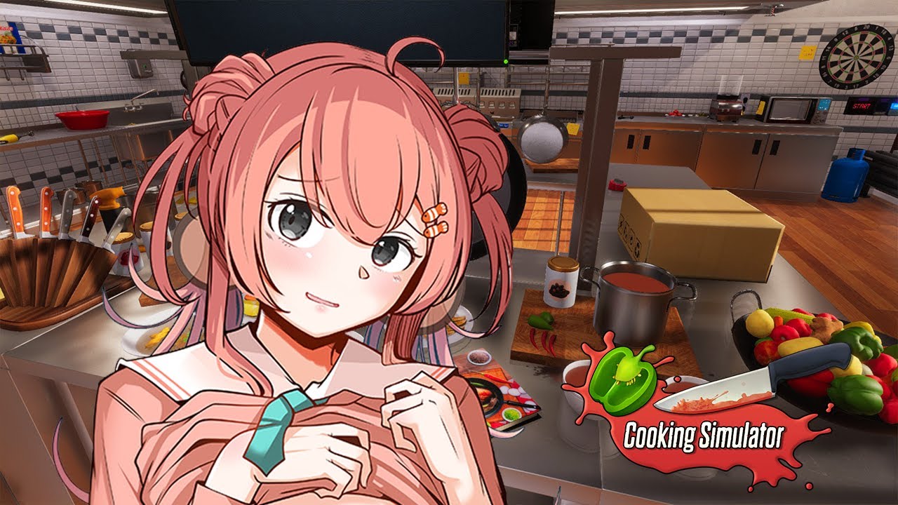 【Cooking Simulator】情人節早餐【香港VTUBER】 - YouTube