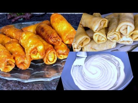 How to make spring rolls/samosa - YouTube