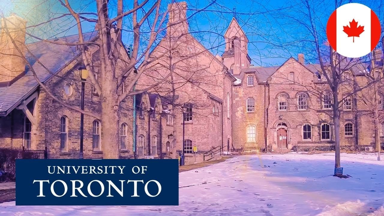 🔴 [4k] 🇨🇦 Toronto walk: tour of University of Toronto, Queen's Park, St ...