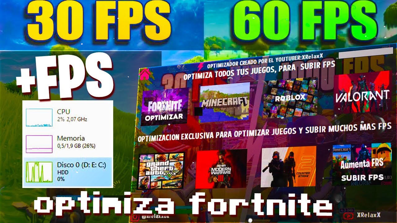 Como aumentar los fps en fortnite C5S2 nuevo método / optimiza fortnite al maximo 999+ FPS - YouTube