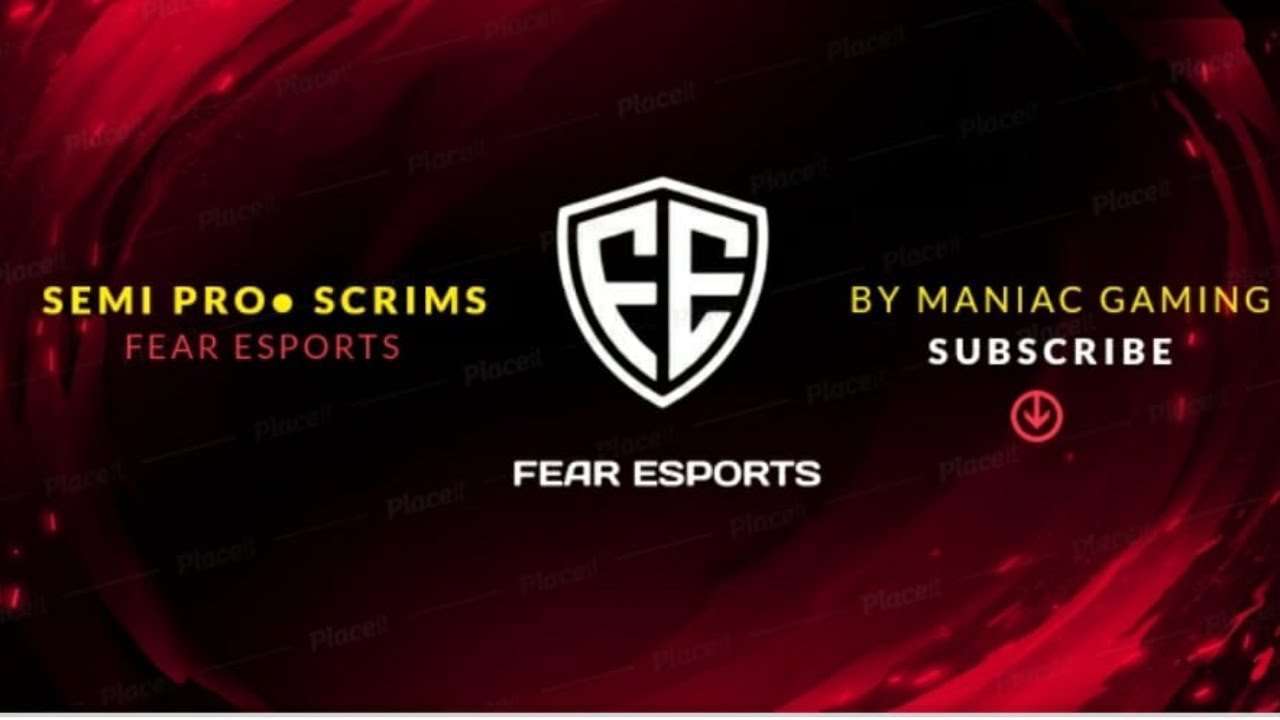 FEAR ESPORTS SEMI-PRO SCREAMS || MANIAC GAMING || FEAR ESPORTS - YouTube