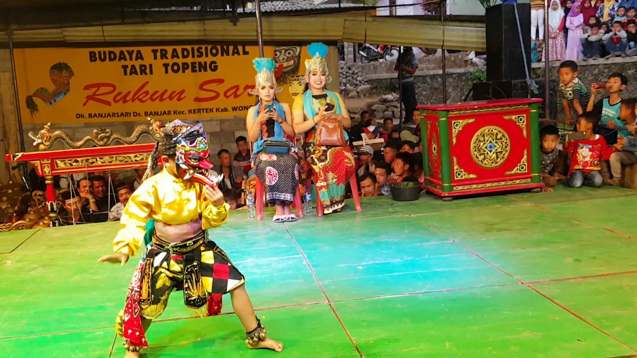 bocil mantap tari topeng lengger GONDOSULI - Rukun Sari kertek wonosobo ...
