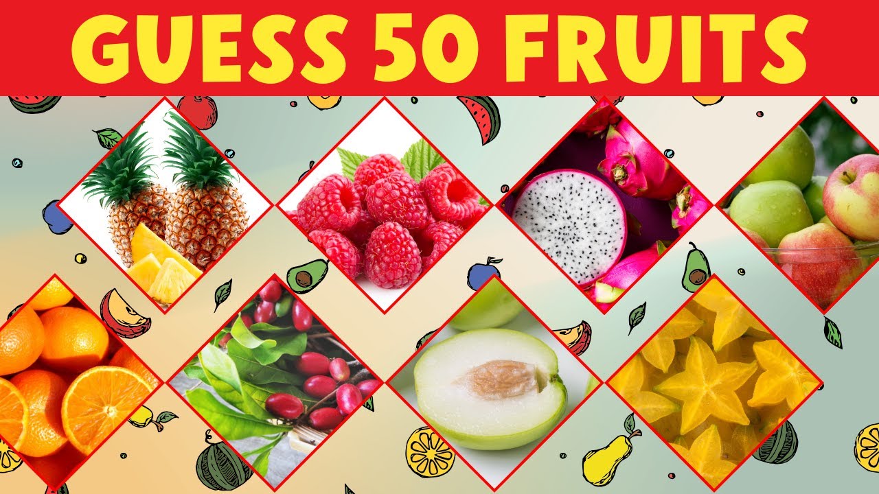 🍍 Guess The Fruit By Picture Challenge! | Test Your Fruit Knowledge 🍎 ...