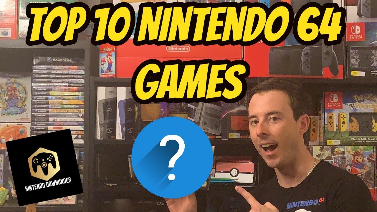 Our Top 10 Nintendo 64 games - YouTube