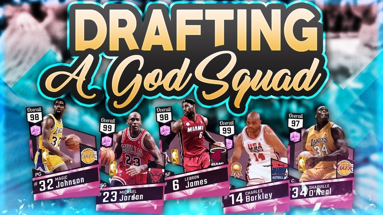 DRAFTING A NEW GOD SQUAD IN NBA2K17! - YouTube