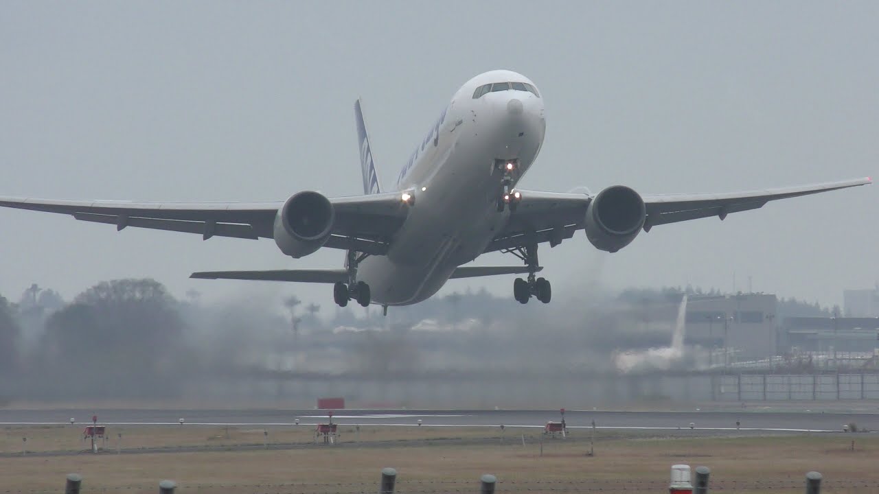 [4K] ANA Cargo B767F JA8286 takeoff @Narita Airport rwy34R(成田空港) - YouTube