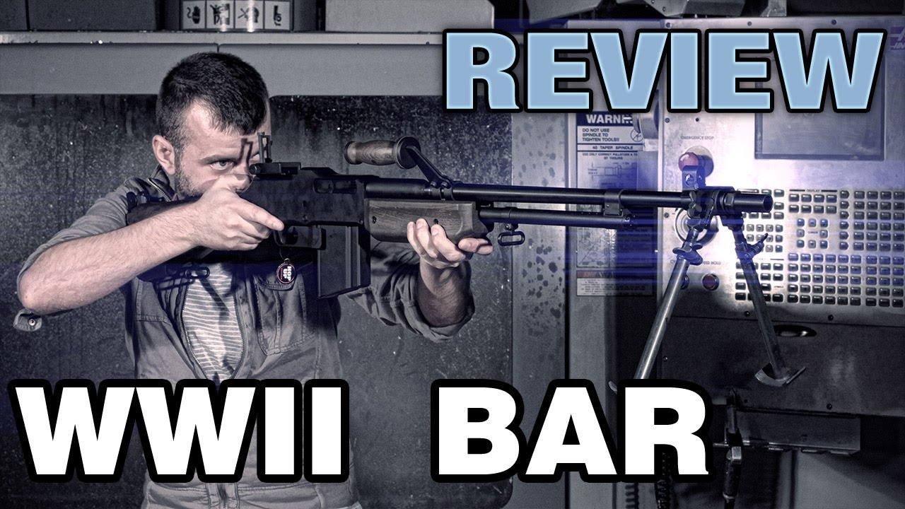 WW2 ACM BAR Browning Automatic Rifle - Airsoft Support Gun ...