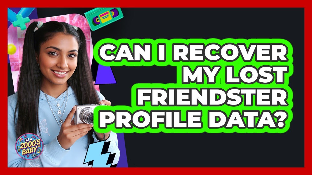Can I Recover My Lost Friendster Profile Data? - I'm a 2000s Baby - YouTube