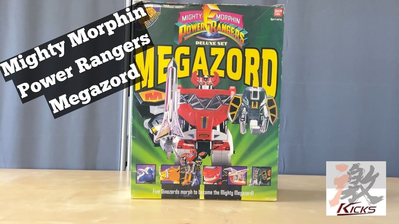 Vintage Bandai Mighty Morphin Power Rangers Megazord | UNBOXING ...