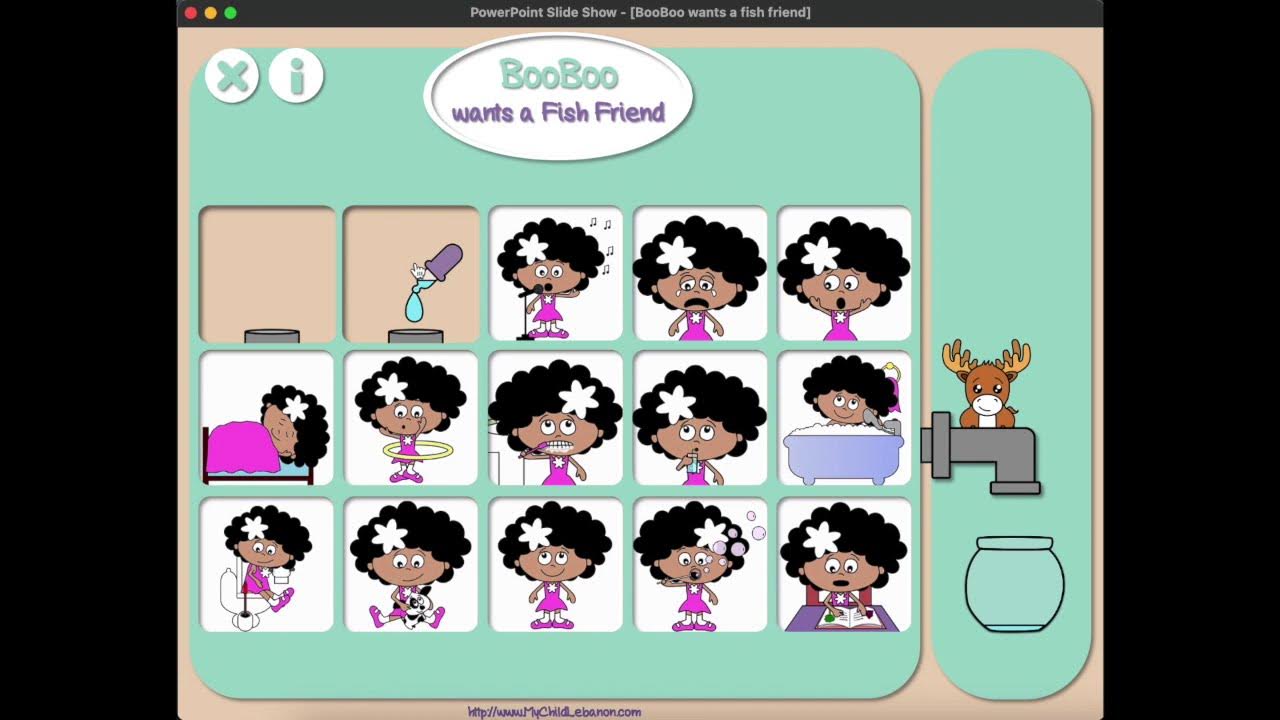 BooBoo wants a fish friend - Interactive Story & Educational Game ...