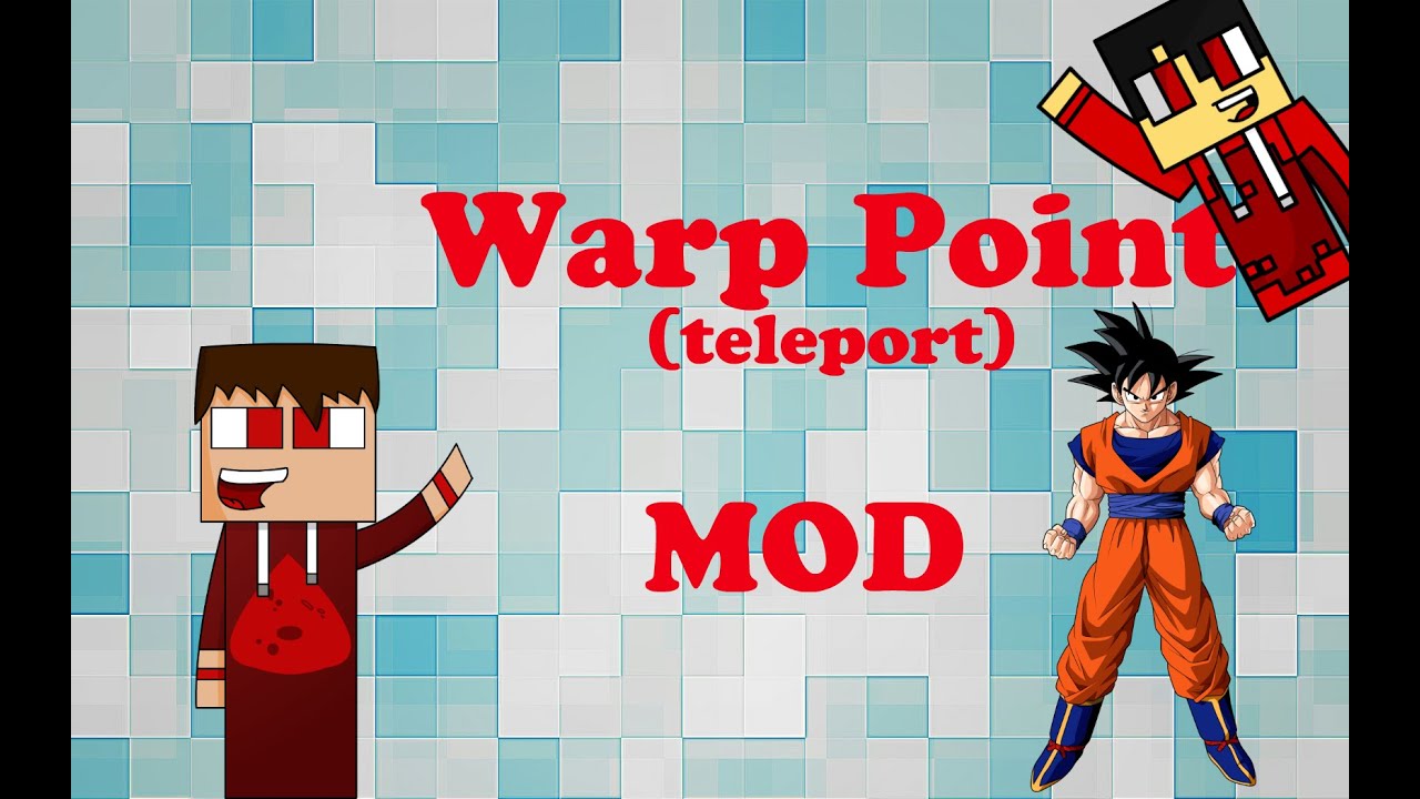 Warp Point - Mod - Minecraft Pe 0.9.X - YouTube