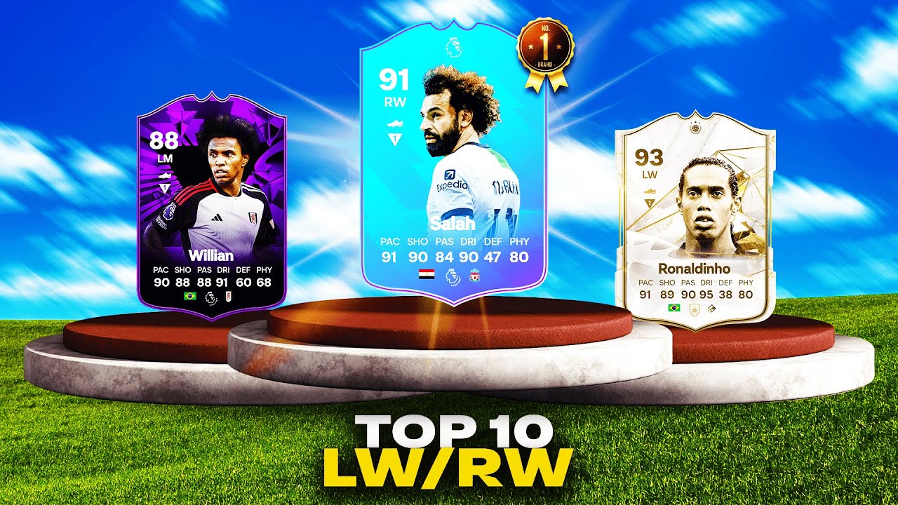 FC 24 Best Wingers - Top 10 LW/RW on Ultimate Team! - YouTube