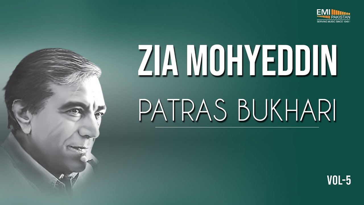 Patras Bukhari | Zia Mohyeddin Ke Sath Aik Shaam Vol.5 - YouTube