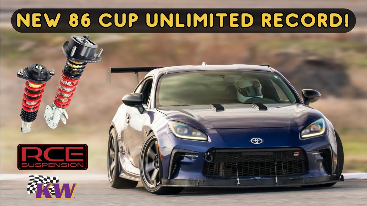 86Cup Unlimited Class Record on Racecomp Engineering Superstreet 2 coilovers! - YouTube